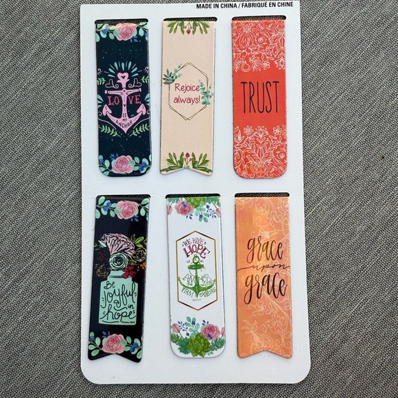 Other | 6 Piece Magnetic Bookmarks Brand New | Poshmark